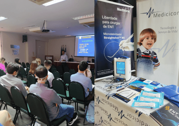 Microdebridador Straightshot M5 da Medtronic é utilizado em curso de ...
